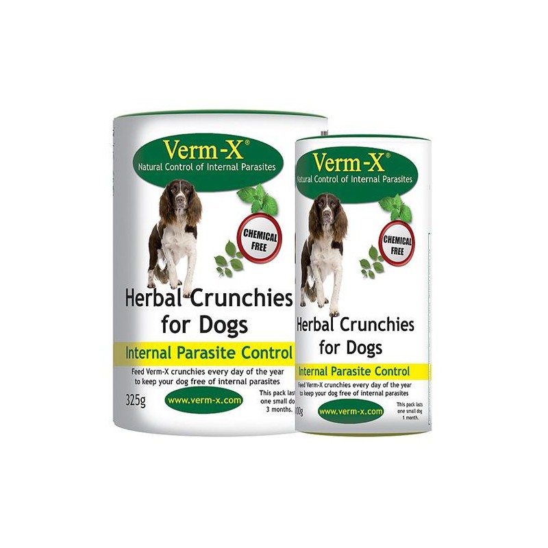 Verm-X Herbal Crunchies for Dogs - Vet Dispense