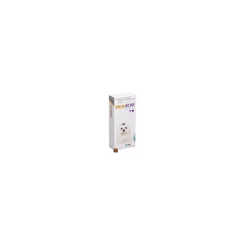 Bravecto Flea and Tick Treatment for Toy Dogs - 1 Bravecto Tablet