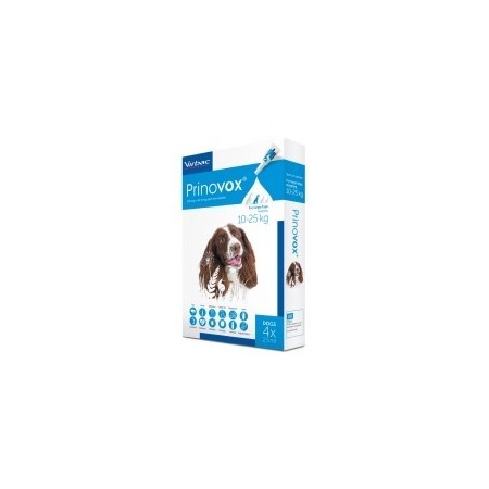 Prinovox for Large Dogs 10-25kg - 4 Prinovox Pipettes