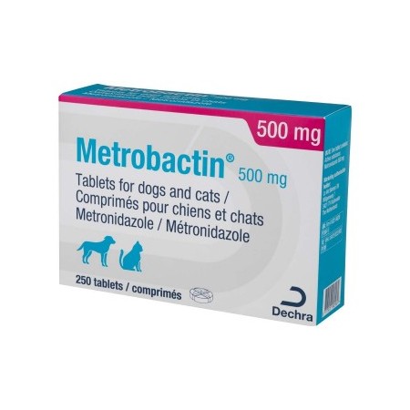 Metrobactin Tablets - 500mg Metrobactin for Dogs and Cats Metronidazole