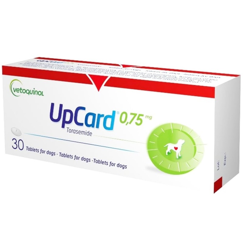 Upcard 3mg Tablets for Dogs with congestive heart failure - 3mg 7.5mg ...