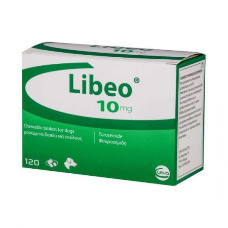 10mg Libeo Flavoured Tablets for Dogs - 10mg Libeo Furosemide for Dogs