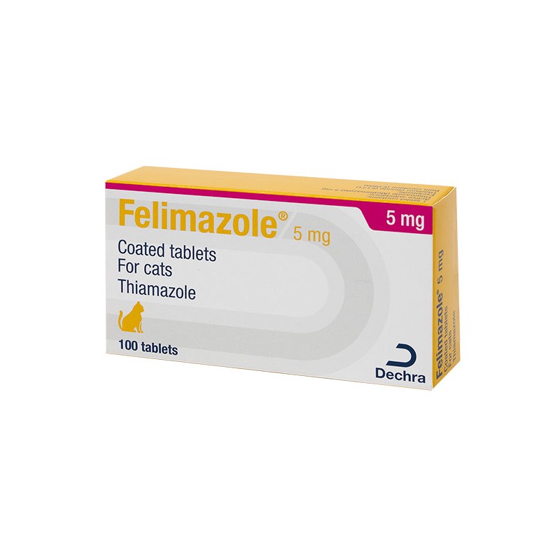 5mg Felimazole Tablets - Felimazole 5mg Tablets for Cats with ...