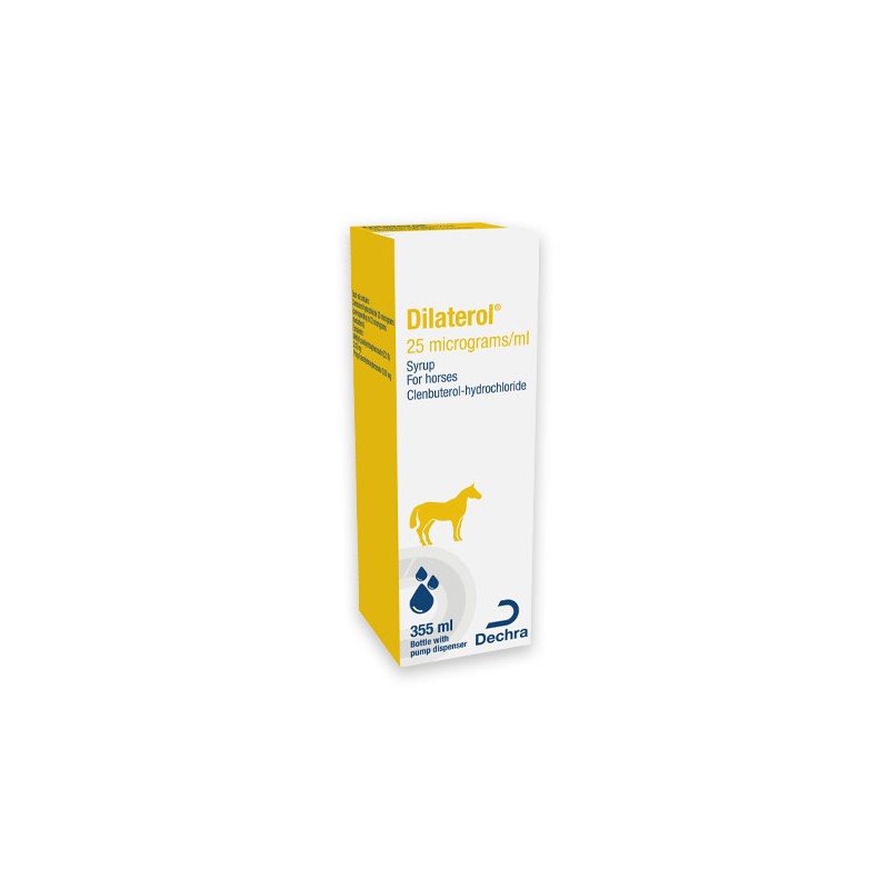 Dilaterol Syrup for Horses - 355ml Horse Dilaterol Prescription Meds