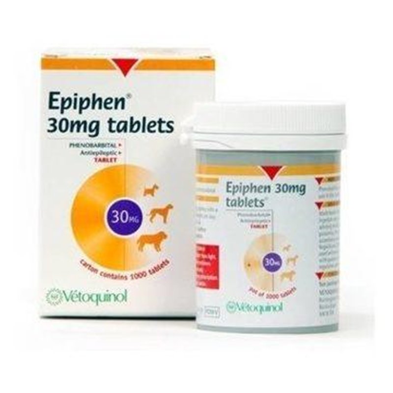 Epiphen Tablets - Buy 30mg & 60mg Epiphen for Dogs with Epilepsy