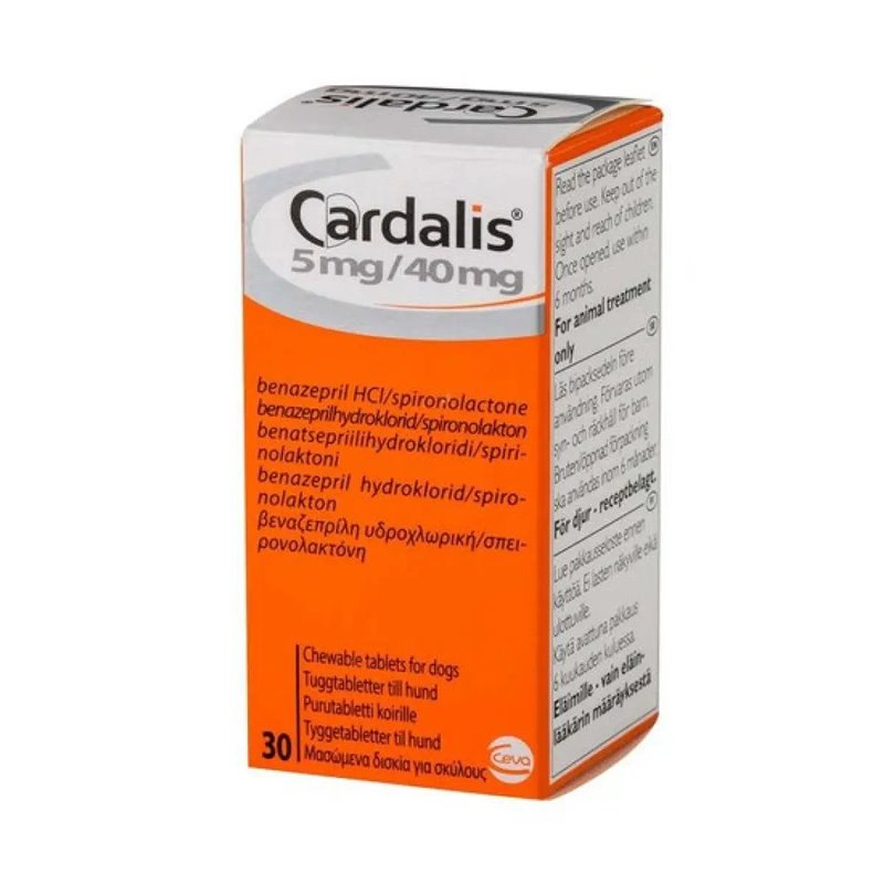 Cardalis Tablets for Dogs with Heart Failure - Buy 5mg/40mg Cardalis ...