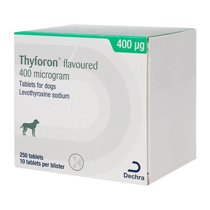 Thyforon 400 Tablet - Forthyron for Dogs Hypothyroidism - Forthyron