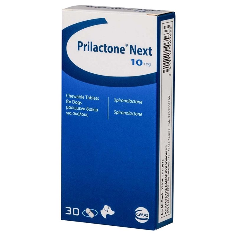 10mg Prilactone Next Tablet - Prilactone (Spironolactone) for Dogs