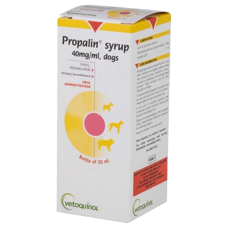 100ml Propalin Syrup - Propalin Syrup for Dogs with Incontinence