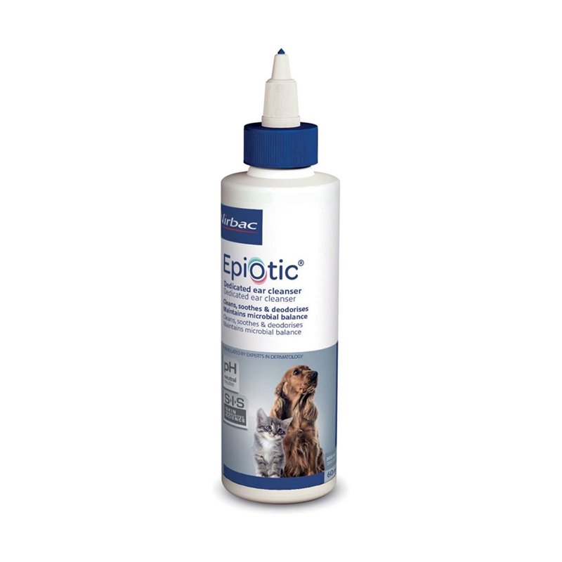 Epiotic Ear Cleaner - Cleans the ear and prevents infection 60ml