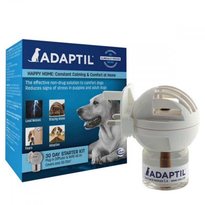Adaptil Calm Diffuser for Dogs with one 48ml Vial Pheromone for Dogs