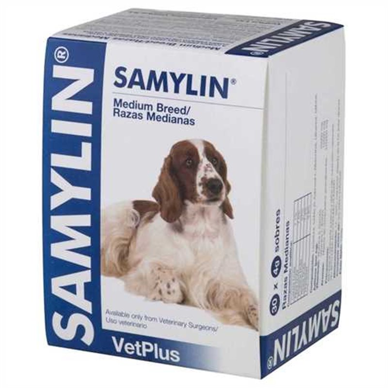 Samylin Medium Breed Sachets – Natural Liver Support for Dogs