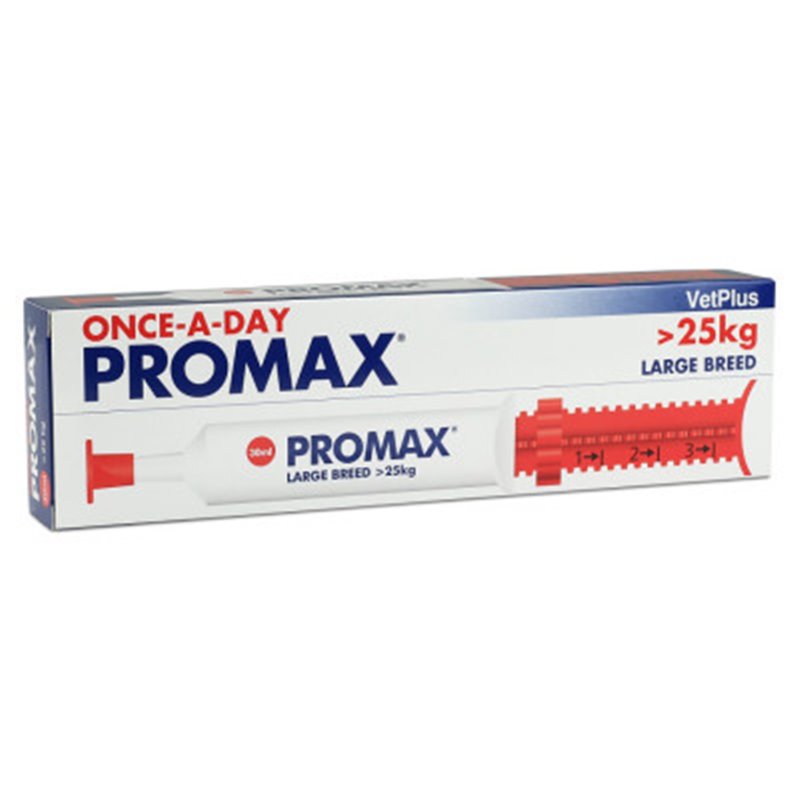 Promax for Large Dogs - Promax Digestive Supplement 30ml Syringe
