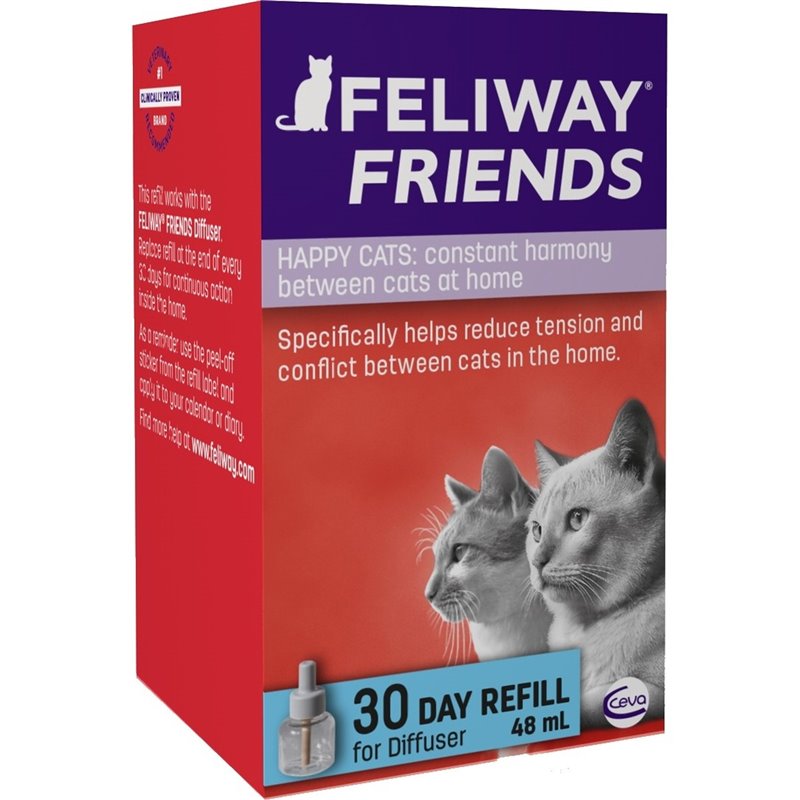 Feliway Friends Refill Plug in Diffuser - 48ml Feliway Friends Refill
