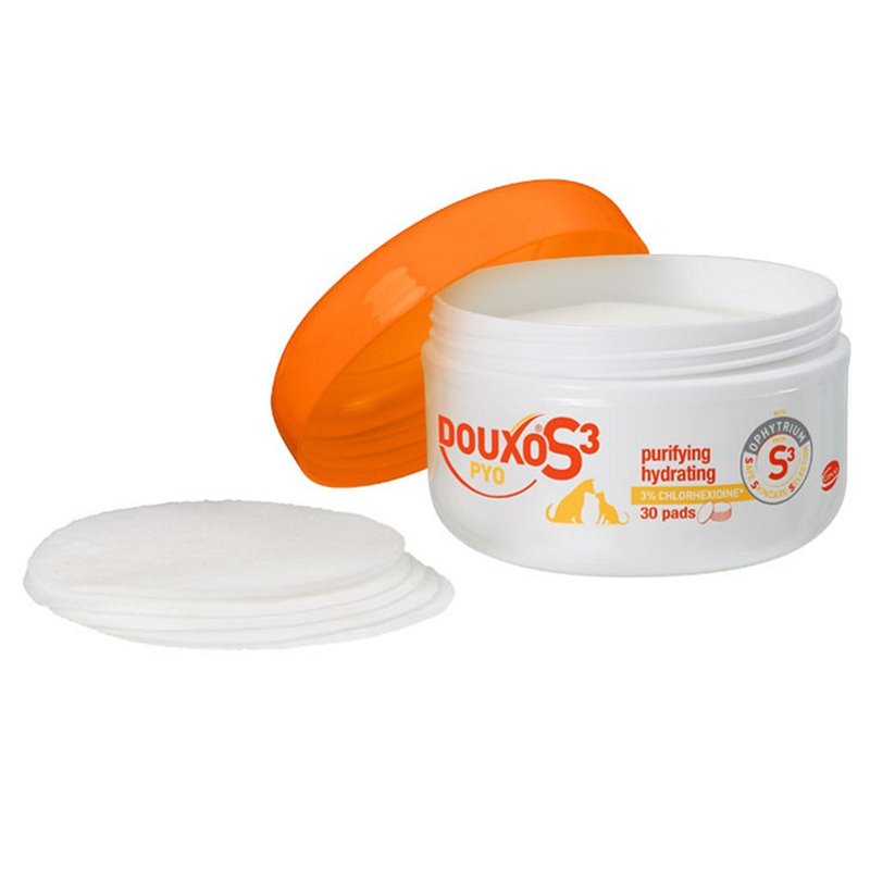 Douxo S3 Pyo Pads - Cleansing and Antibacterial Pads for Dogs and Cats