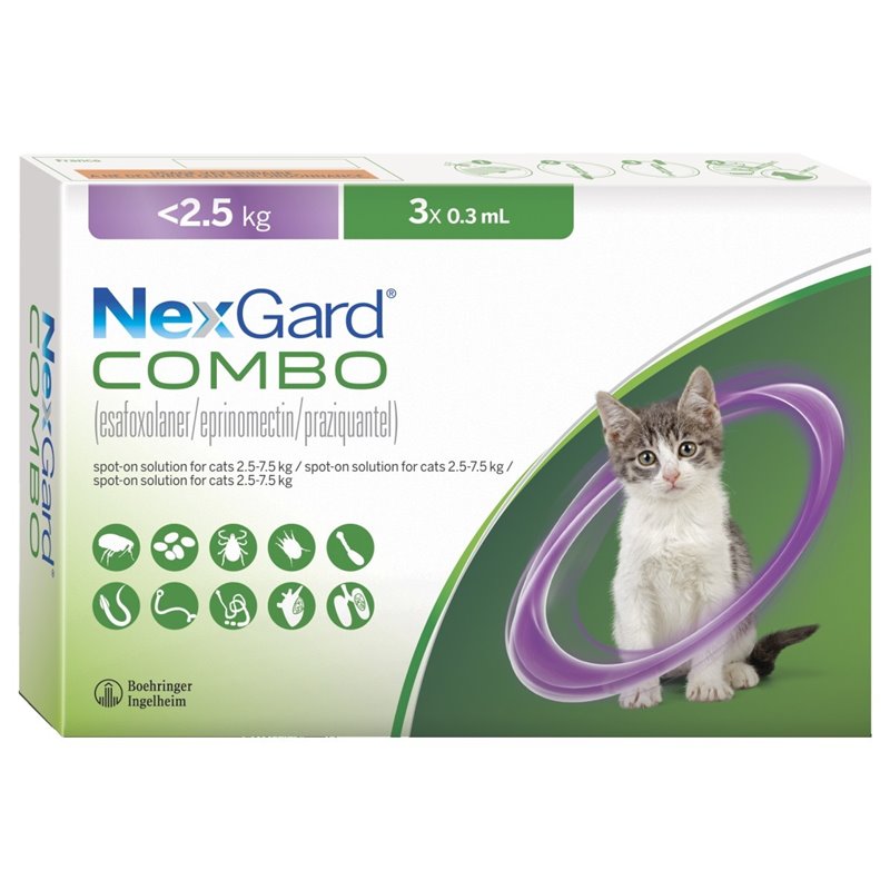 Nexgard Combo for Cats | Fast Delivery - Ultimate Flea & Tick Solution