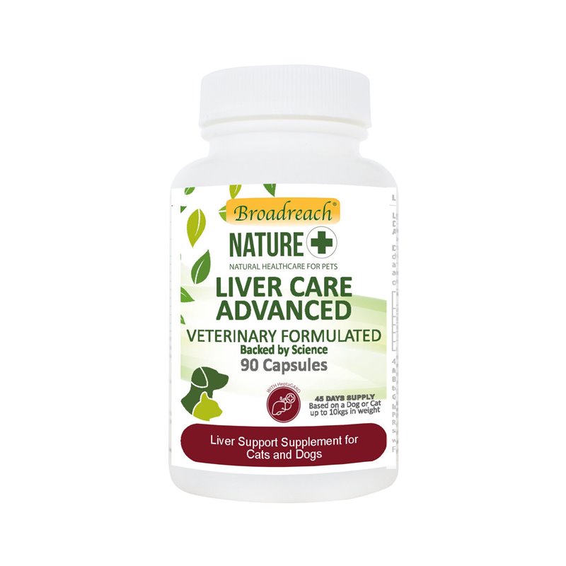 Broadreach Liver Care Capsules - Optimal Liver Support for Dogs & Cats
