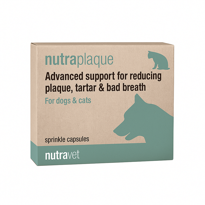 Nutraplaque Capsules for Dogs & Cats – Oral Health Support for Pets